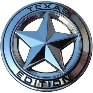 Muzzys Texas Edition 3M Stick On Emblem Badge FITS GMC Sierra Chevy ...