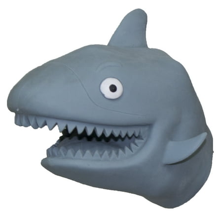 Soft Rubber 6 Inch Comical Shark Hand Puppet - Walmart.com