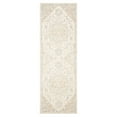 SAFAVIEH Micro-Loop Braylon Traditional Floral Wool Area Rug, Blue ...