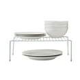 Kitchen Details Large Kitchen Shelf Organizer in White(15.16 x 10.24 x ...