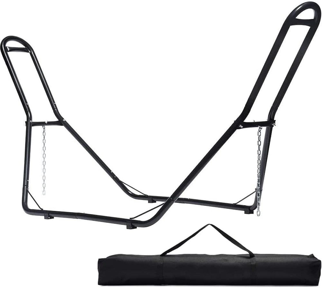 "TaliaPosy Steel Hammock Stand with Carry Bag, Universal Portable ...