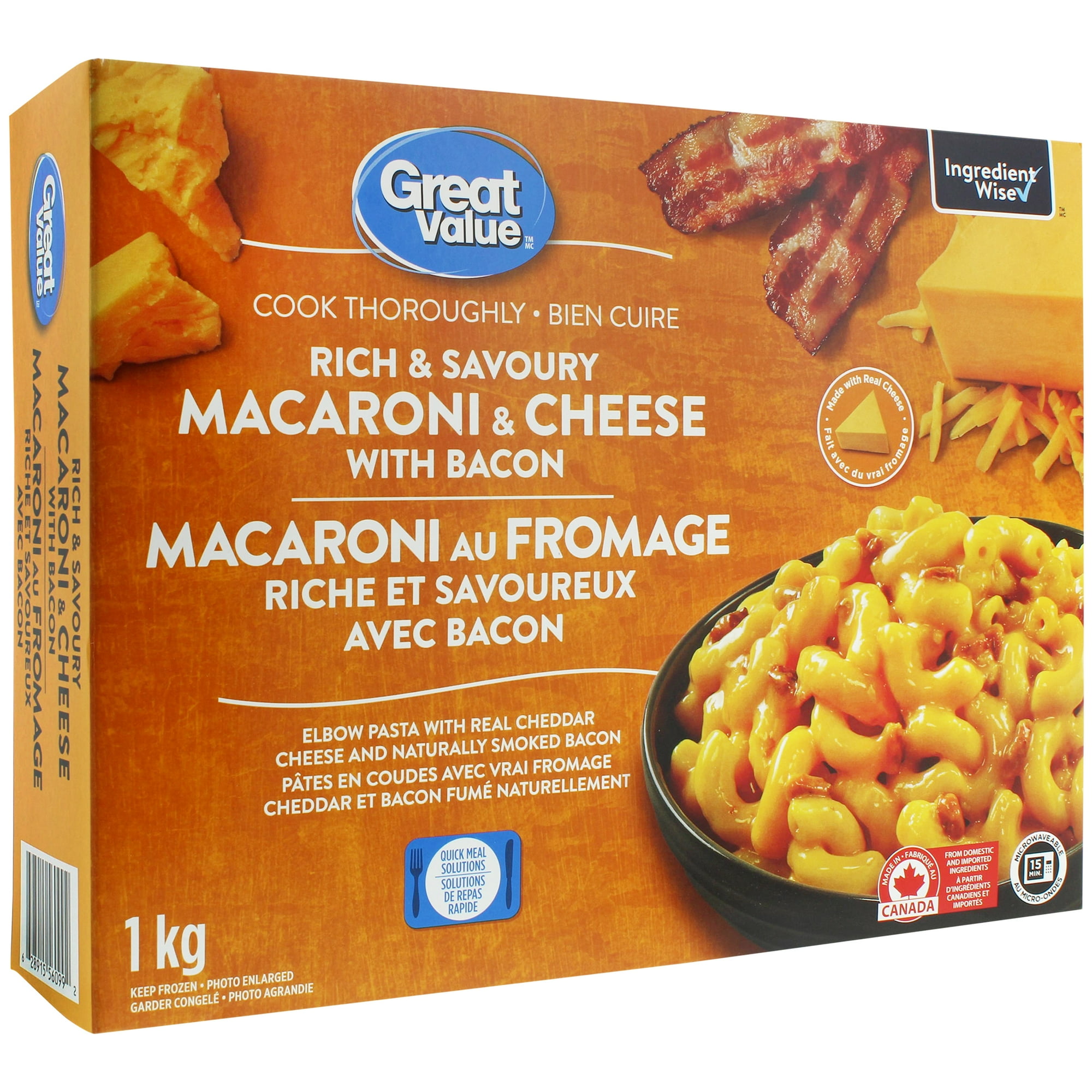 Click here for Great Value Rich & Savoury Macaroni & Cheese With... prices