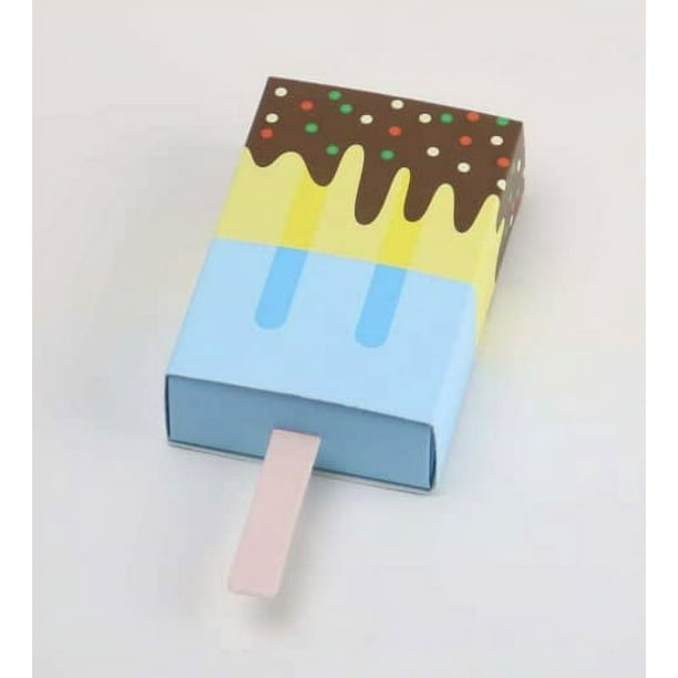 IceCream/Popsicle 3D party Favor MultiColor Cute shaped paper boxes for ...