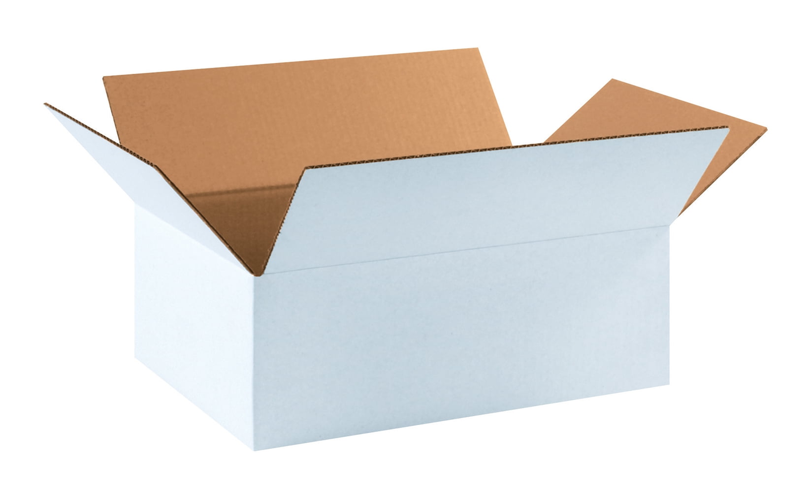 PARTNERS BRAND 17116W Corrugated Boxes,17 1/4"x11 1/4"x6",White,PK25 ...