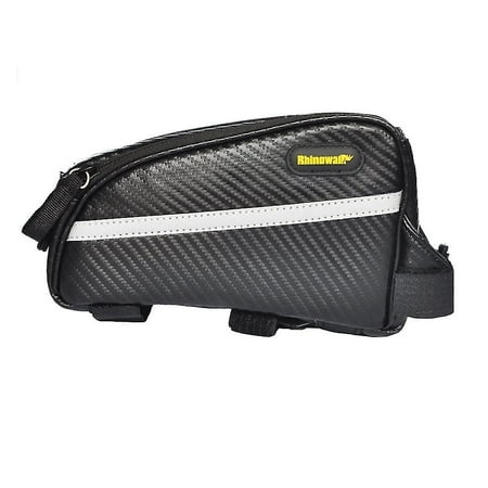 Bike Front Tube Bag 7 Inch Waterproof Twill Bicycle Frame Pack For ...