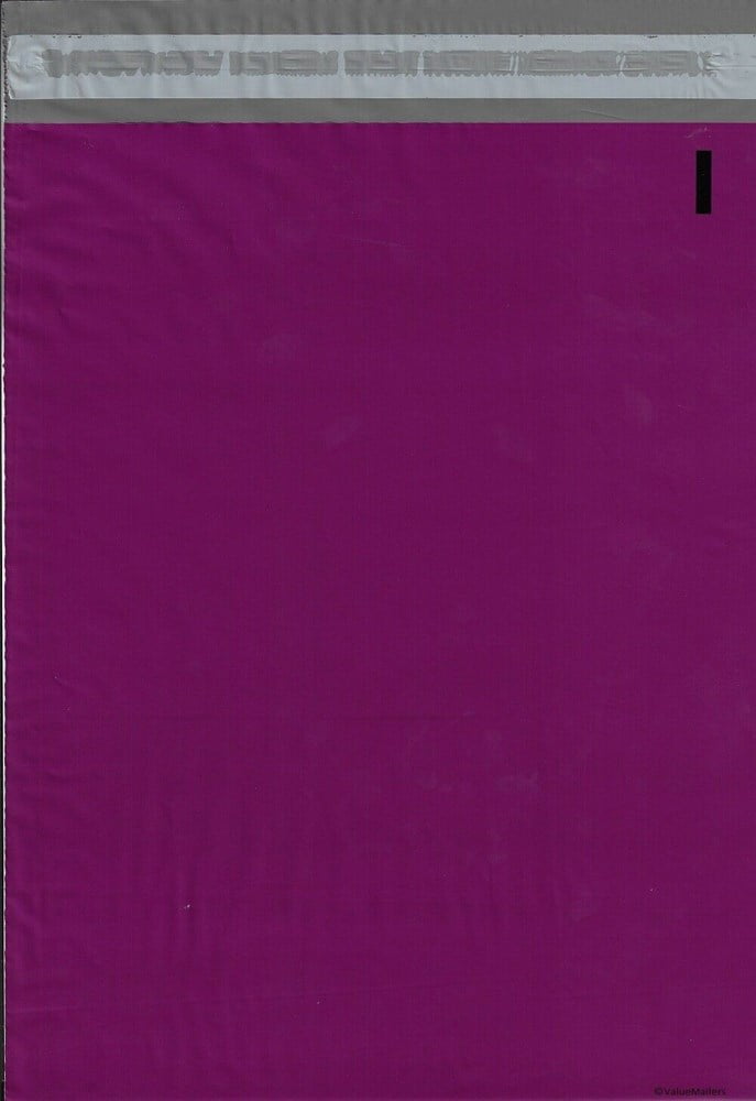 50 14.5x19 PURPLE Poly Mailers Shipping Envelopes Couture Boutique ...