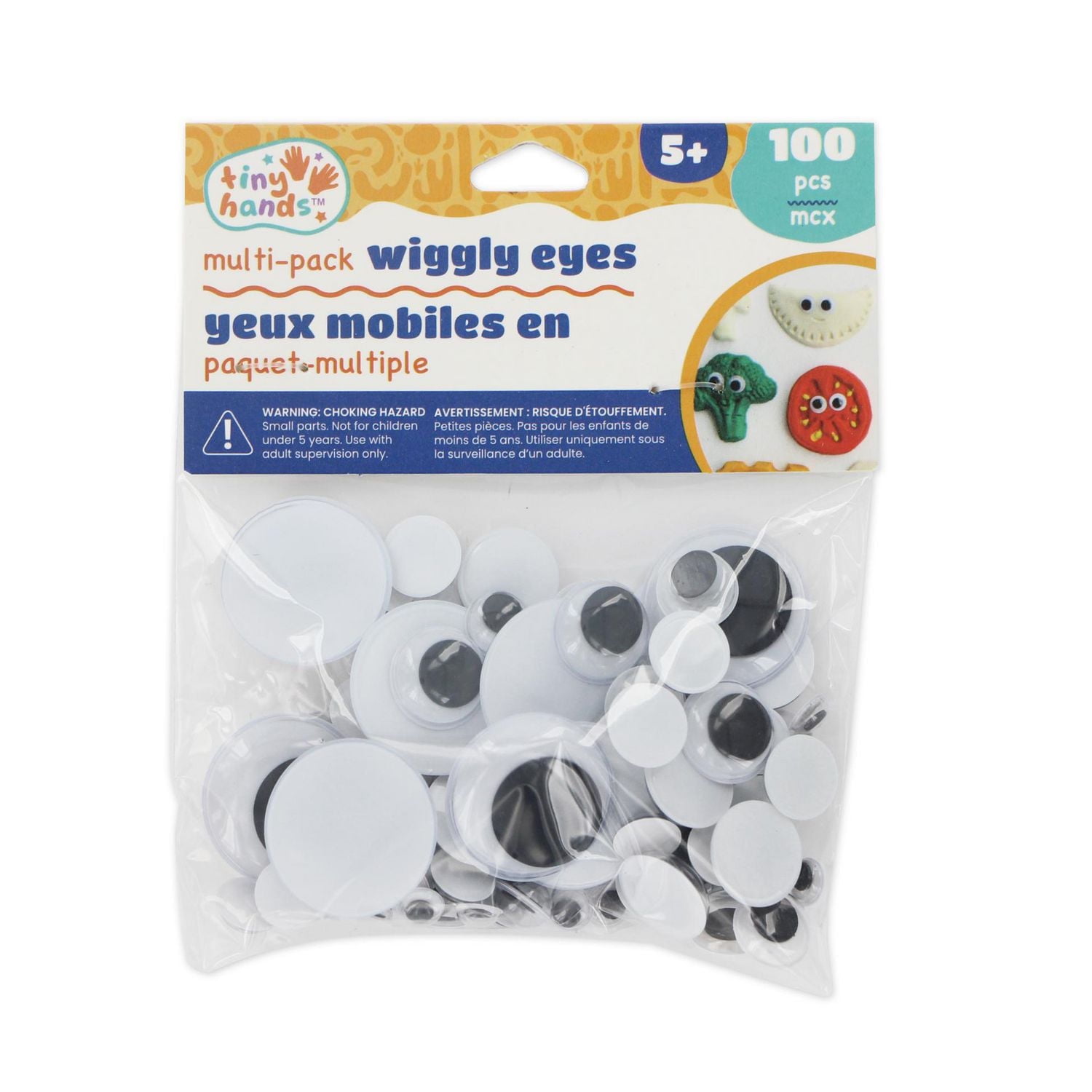 Click here for Tiny Hands Multi Pack Wiggly Eyes  100 Pcs  Assort... prices
