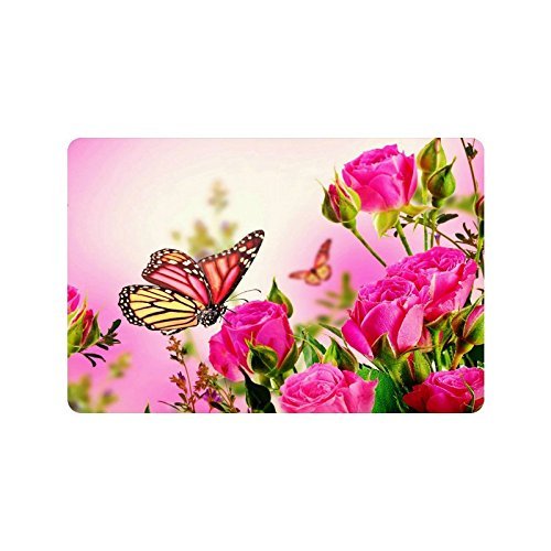 Pink Butterfly Rugs