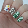 Whats Up Nails - American Football Vinyl Stencils Nail Art Design ...