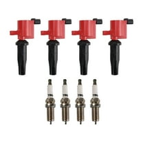 Ignition Coil Set with Spark Plugs - Compatible with 2013 - 2017 Honda ...