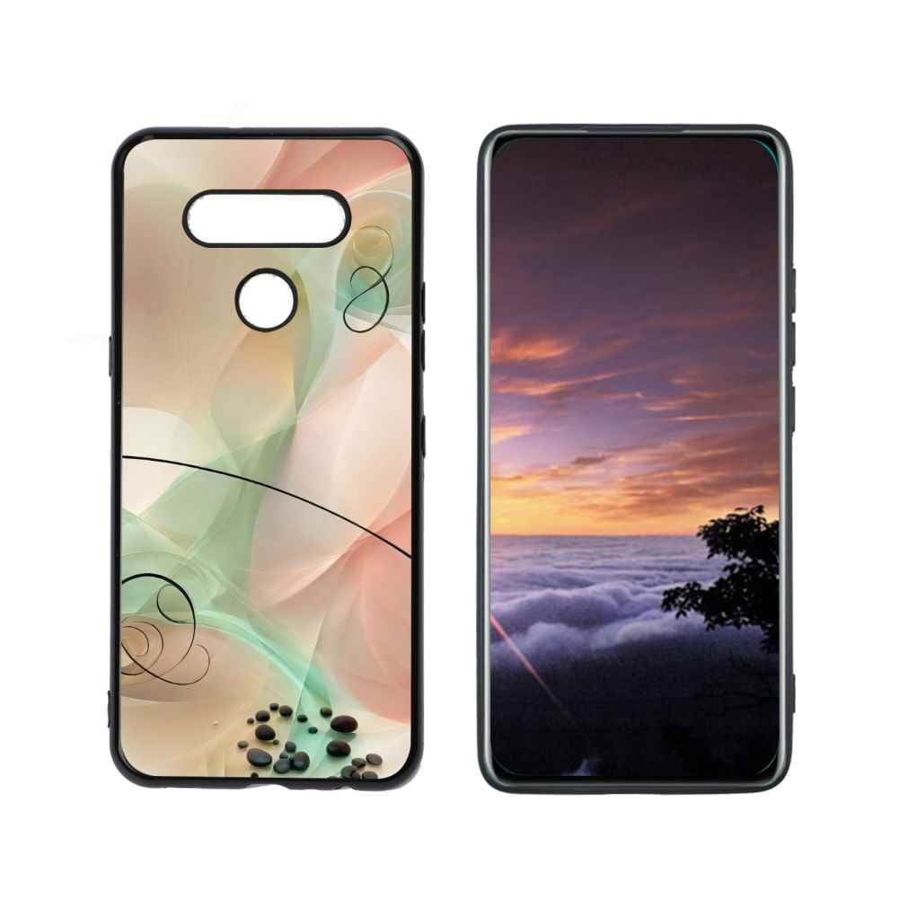 Abstract-Art-3 Phone Case, Degined for LG K51 Case Men Women, Flexible ...