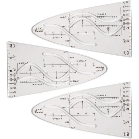 Parabola Stencil Parabolic Stencil for Student, Office, Painting ...