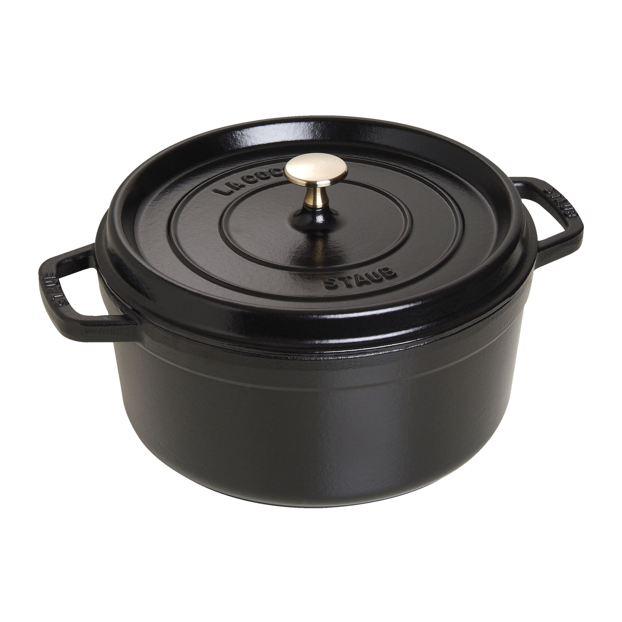 Click here for Staub La Cocotte 5.25 L Cast Iron Round Cocotte  B... prices