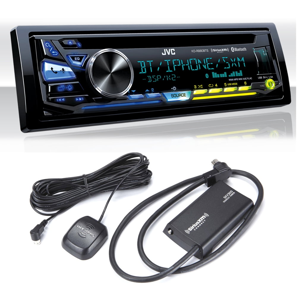 JVC KD-R980BTS USB/CD Receiver with Bluetooth with Sirius XM Tuner ...