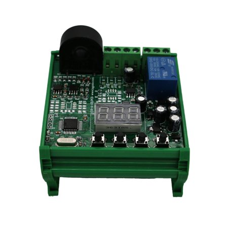 AC Current Detector Sensor Module 20A LED Display Overcurrent ...