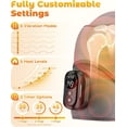Triple Shoulder Massager, Cordless Shoulder Massager with Heat ...