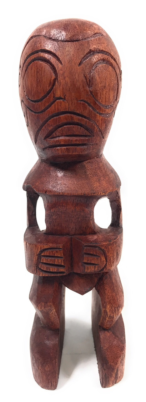 Fisherman's Good Luck Tiki Totem 8" Stained | #yda1102520b - Walmart.com