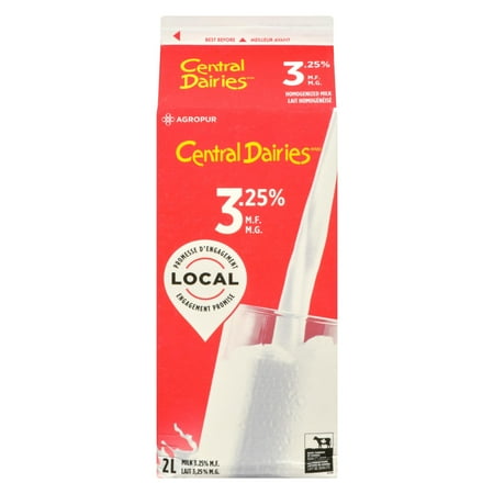 Central Dairies Homogenized 3.25% Milk | Walmart Canada