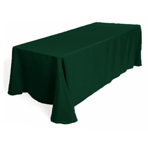 TEKTRUM 70 X 120 INCH 70"X120" RECTANGULAR POLYESTER TABLECLOTH ...