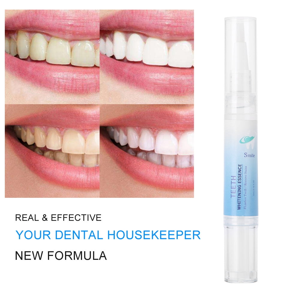 Dientes higiene dientes dientes blanques de pluma de lápiz manchas de ...