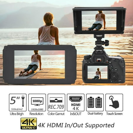 Keenso Fotga A50 A50T A50TL 5" Touch Screen Video Camera Field Monitor ...