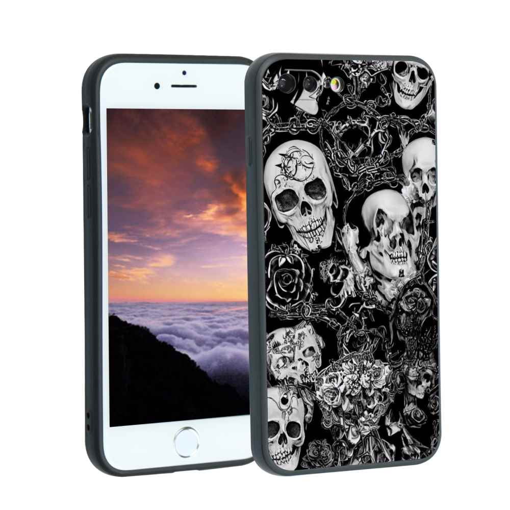 Compatible with iPhone 7 Plus Phone Case, Goth-173 Case Silicone ...