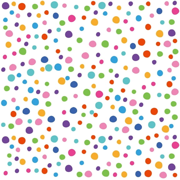 CCOCC 144 Pcs Flowers Decals Multi-color Removable Wall Stickers Vinyl ...