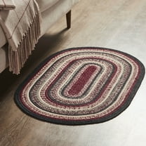 VHC Brands Espresso Rug with PVC Pad, Jute Blend, Rectangle, Brown ...