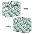ZIATUBLE Palm Leaves Sewing Machine Dust Cover Pattern Protective Cover ...