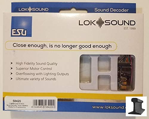 ESU 58420 LokSound V5.0~8 Pin NEM652 ~ DCC Sound Decoder ~ Ready for ...