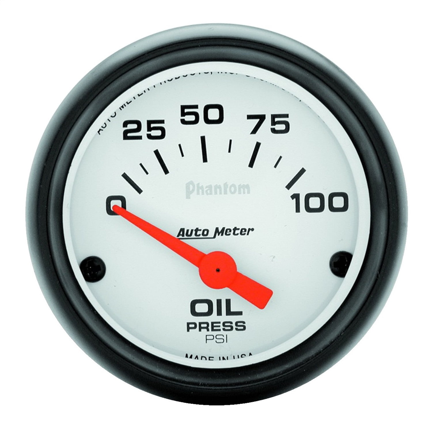 AUTO METER 5727 2IN OIL PRESS, 0-100 PSI, SSE, PHANTOM - Walmart.com