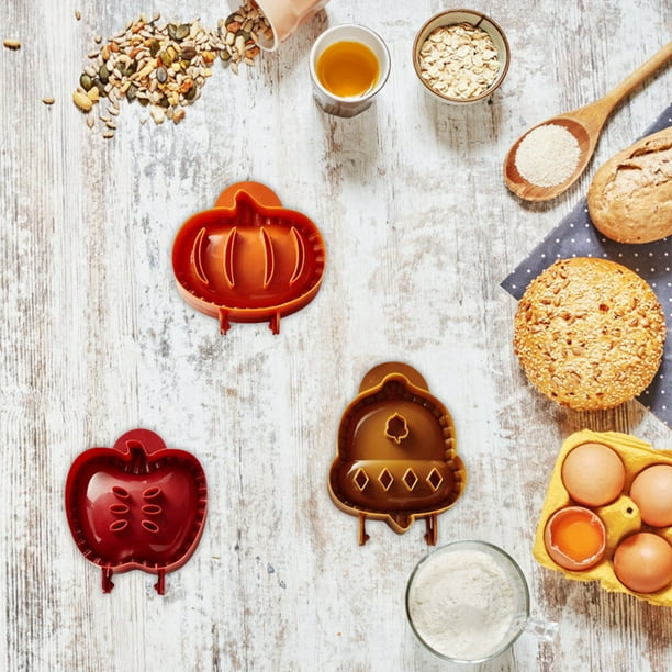 Maoww Christmas DIY Pie Mold Set Baking Molding Tool Mini Cookie Mold ...