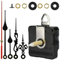 Walnut Hollow Clock Movement with Hands & Numerals for 1/4-inch Thick ...
