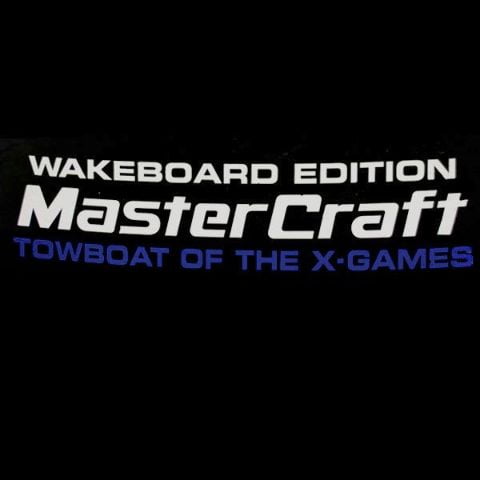 MasterCraft 758167 OEM Wakeboard Edition Towboat of The X-Games Vinyl ...