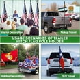 Flag Pole Holder - Heavy Duty Flag Pole Holder for Outside House ...