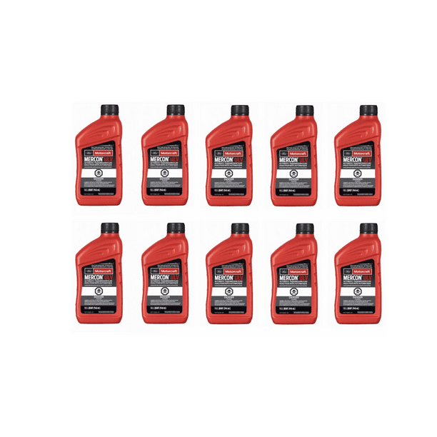 10 Quarts Auto. Trans. Fluid Genuine FORD Motorcraft MERCON ULV MPN #XT ...