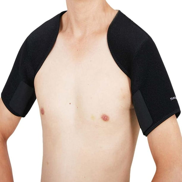 Double Shoulder Brace Support Shoulder Brace Compression Shoulder ...