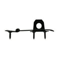 Renovators Supply Black Iron Hasps 4.25in Wide Rustproof Set of 4 ...