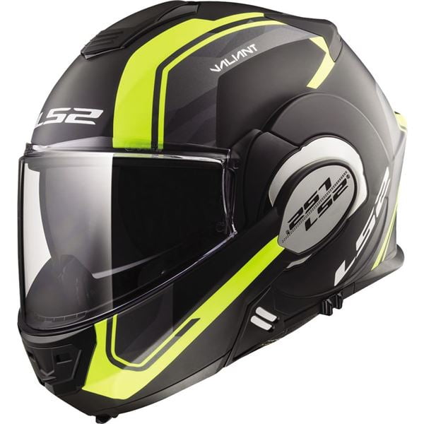 LS2 FF399 Valiant Line Hi-Viz Modular Helmet - Walmart.com