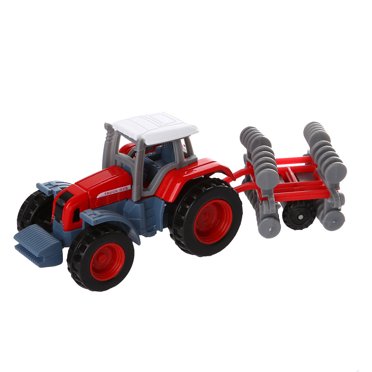 Case IH 1:64 Scale 4 Piece Farm Set includes Tractor with Loader ...