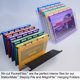 Ultimate Office PocketFile™ Clear Poly Document Folder Project Pockets ...