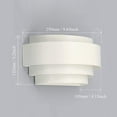 ZECATL LED Wall Lights Simple Design Wall Lamp Interior Sconce Metal ...