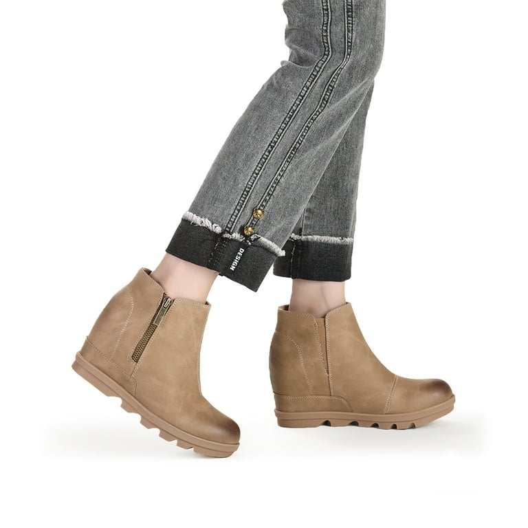 Hidden Wedge Leather Boots Jeffrey Campbell Draco Stud Hidden Wedge
