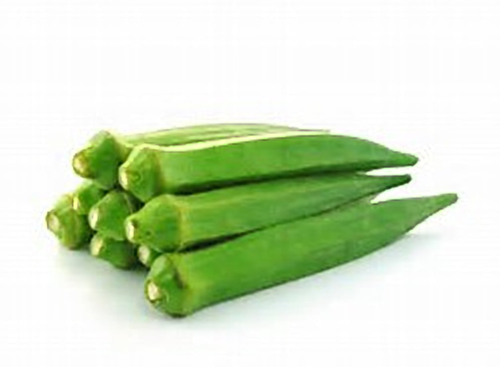 Okra Emerald Great Heirloom Vegetable By Seed Kingdom 100 Seeds ...