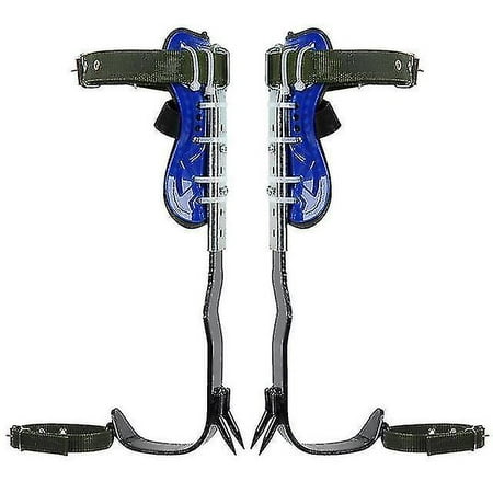 Upgrade Adjustable Height Tree Climbing Tool Spike With Safetybelt For ...