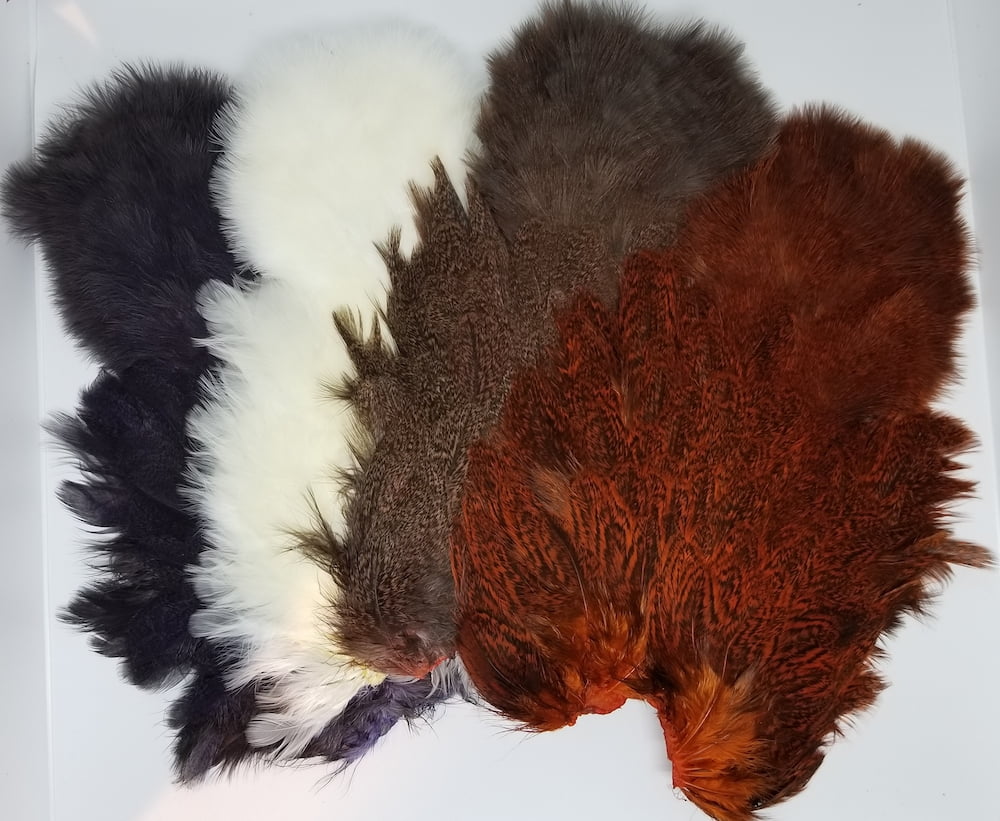 Whiting Farms Coq De Leon Hen Soft Hackle with Chickabou | Speckled ...