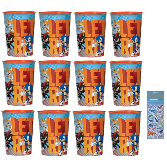 Sonic Hedgehog Cups