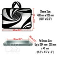 LSS 15.6 inch Laptop Sleeve Bag Compatible with Acer, Dell, HP, Sony ...