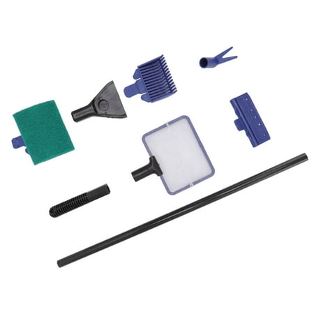 Aquarium Tool, Gravel Rake Moss Scraper Fishnet Fish Tank Tool Kit For ...