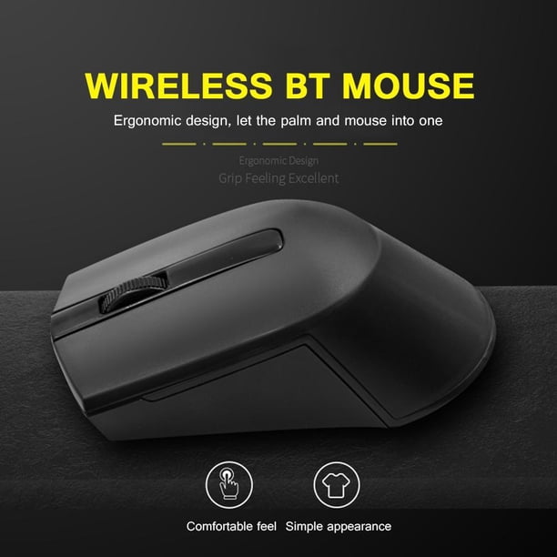 Ratón Bluetooth Ratón silencioso compatible con Bluetooth recargable ...